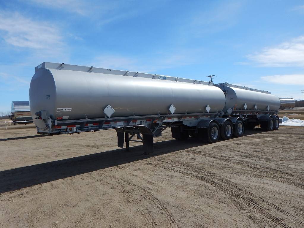 1997 Advance Super-B Aluminum Tanker Trailer (#376 #377) - Little ...