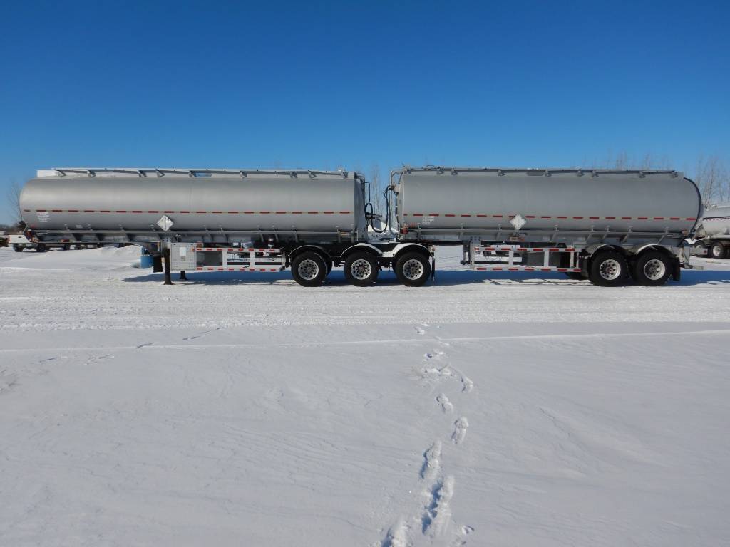 2000 Advance Super-B Aluminum Tanker Trailer (#520 #521) - Little ...