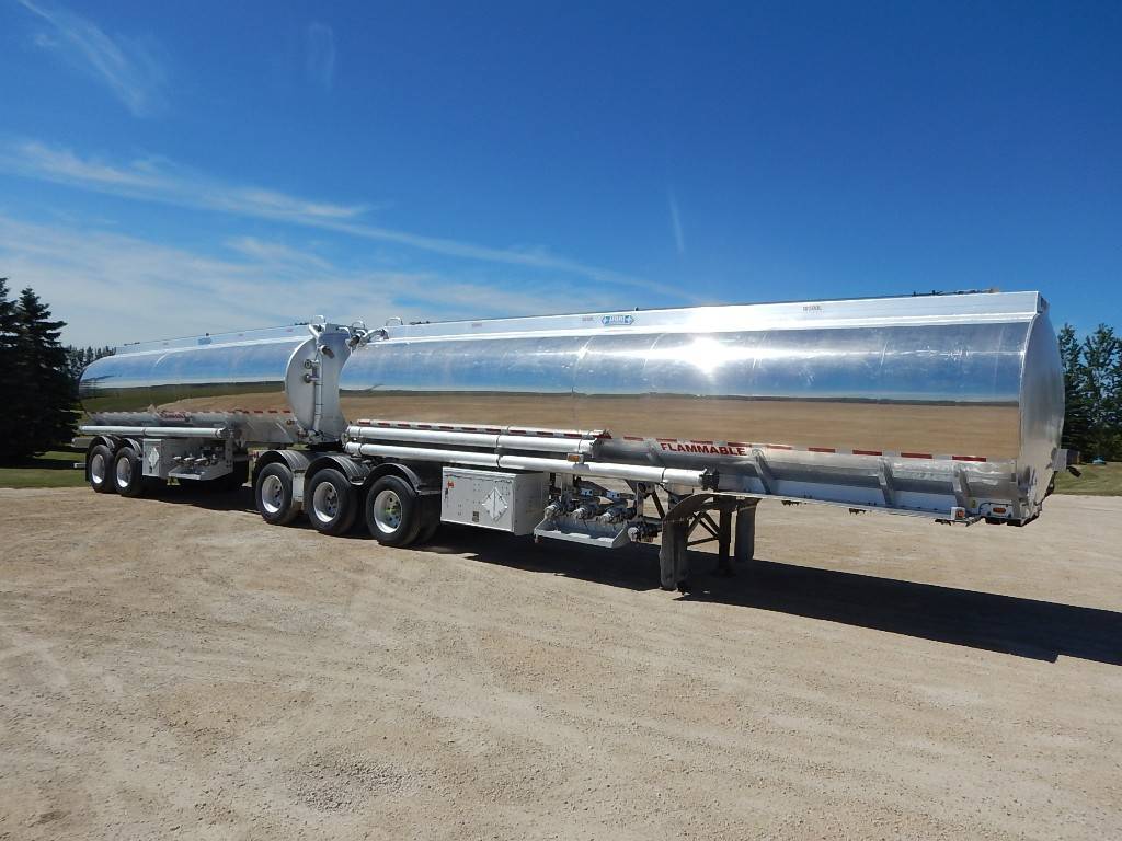 2009 Advance Super-B Aluminum Fuel Tanker Trailer (#914 #915) - Little ...