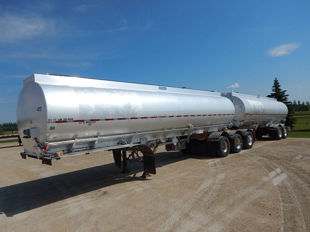 1996 Advance Super-B Aluminum Tanker Trailer (#314) - Little League ...