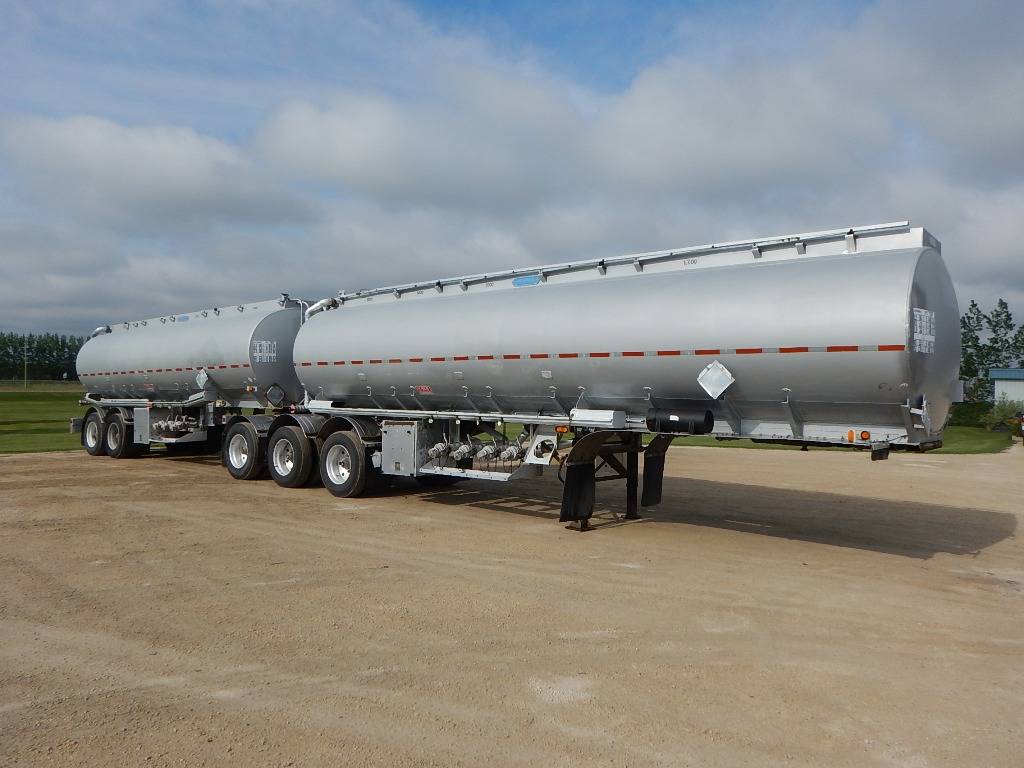 1996 Advance Super-B Aluminum Tanker Trailer (#401 #402) - Little ...