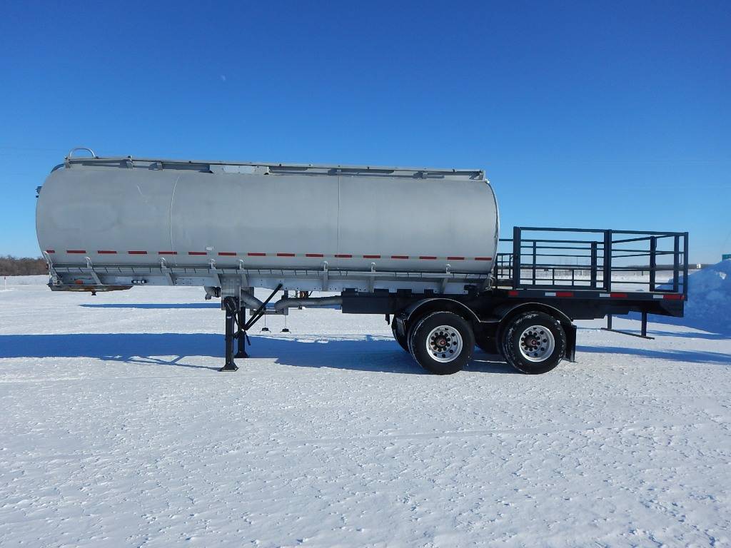 1989 Advance Tandem Aluminum Tanker Trailer (#407) - Little League ...