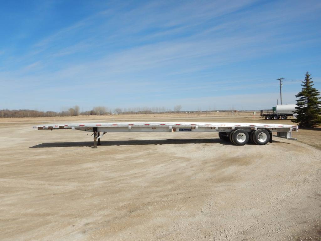 2013 Alutrec 53' Tandem Aluminum Flat deck Trailer (#087) - Little ...