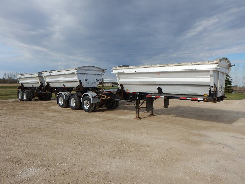 2009 Arne's Super-B Aluminum Side dump Trailers (#409) - Little League ...