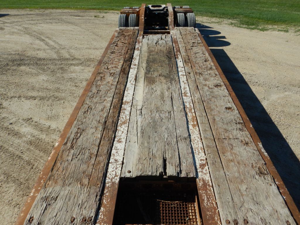 1989 Aspen 60ton Tandem RGN Lowbed Trailer - Little League Equipment Sales