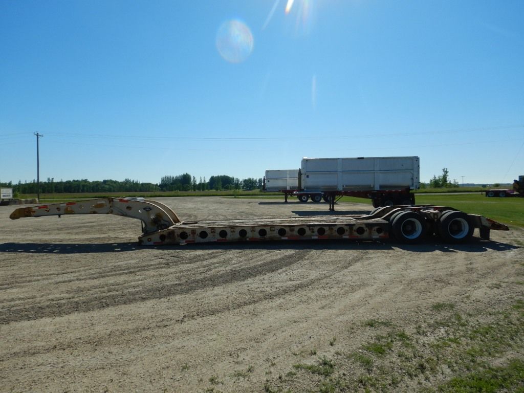 1989 Aspen 60ton Tandem RGN Lowbed Trailer - Little League Equipment Sales