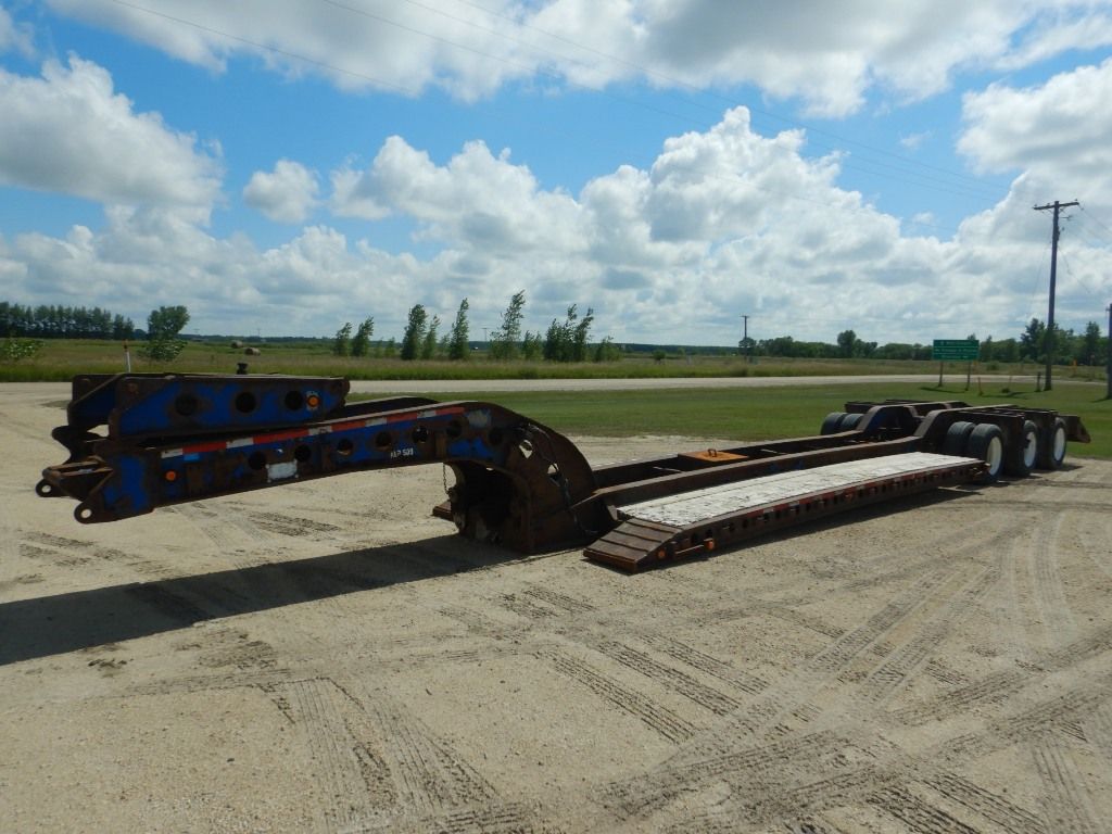 2000 Aspen 62ton Tridem RGN Lowbed Trailer (#ALB500) - Little League ...