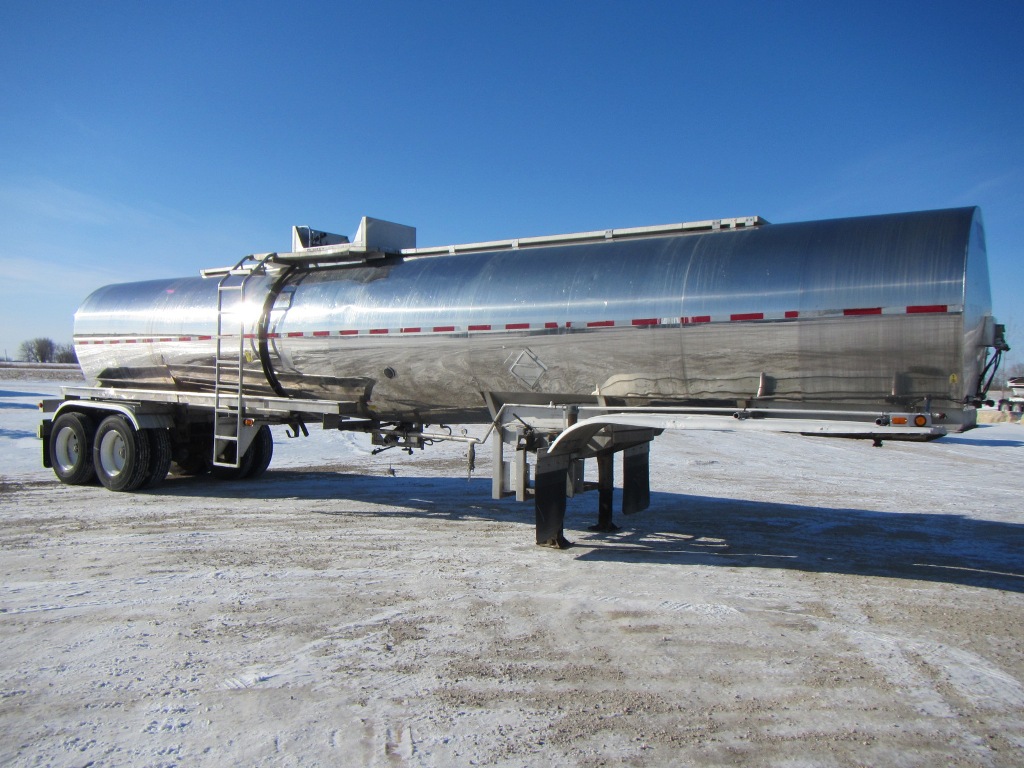 1993 Brenner Tandem Stainless Tanker Trailer (#62) - Little League ...