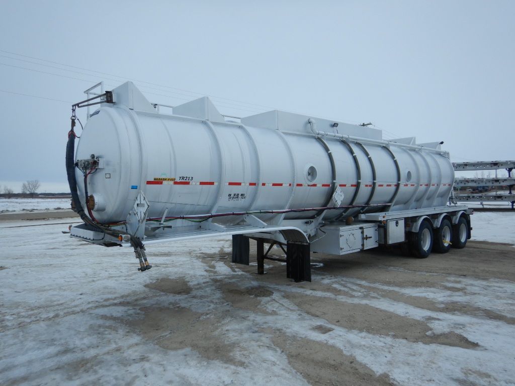 2008 Brenner 42′ Tridem Aluminum Tanker Trailer (#TR213) - Little ...
