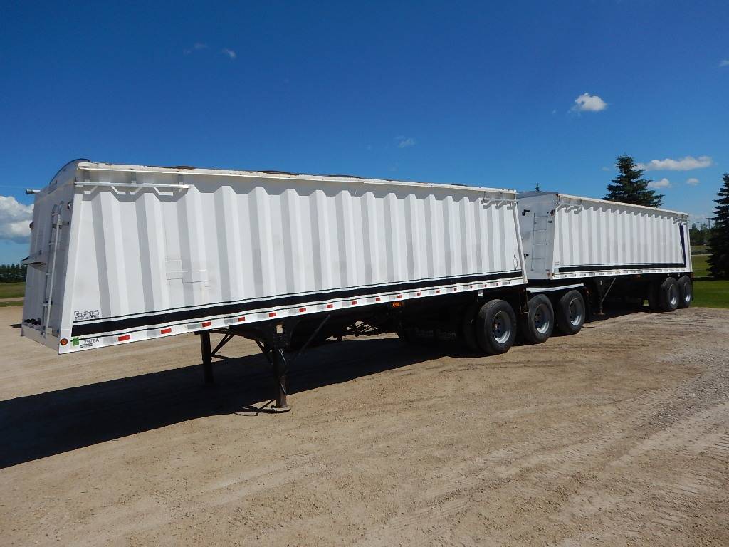 2002 Castleton Super-B Grain Hopper Trailer (#2978 #3078) - Little ...