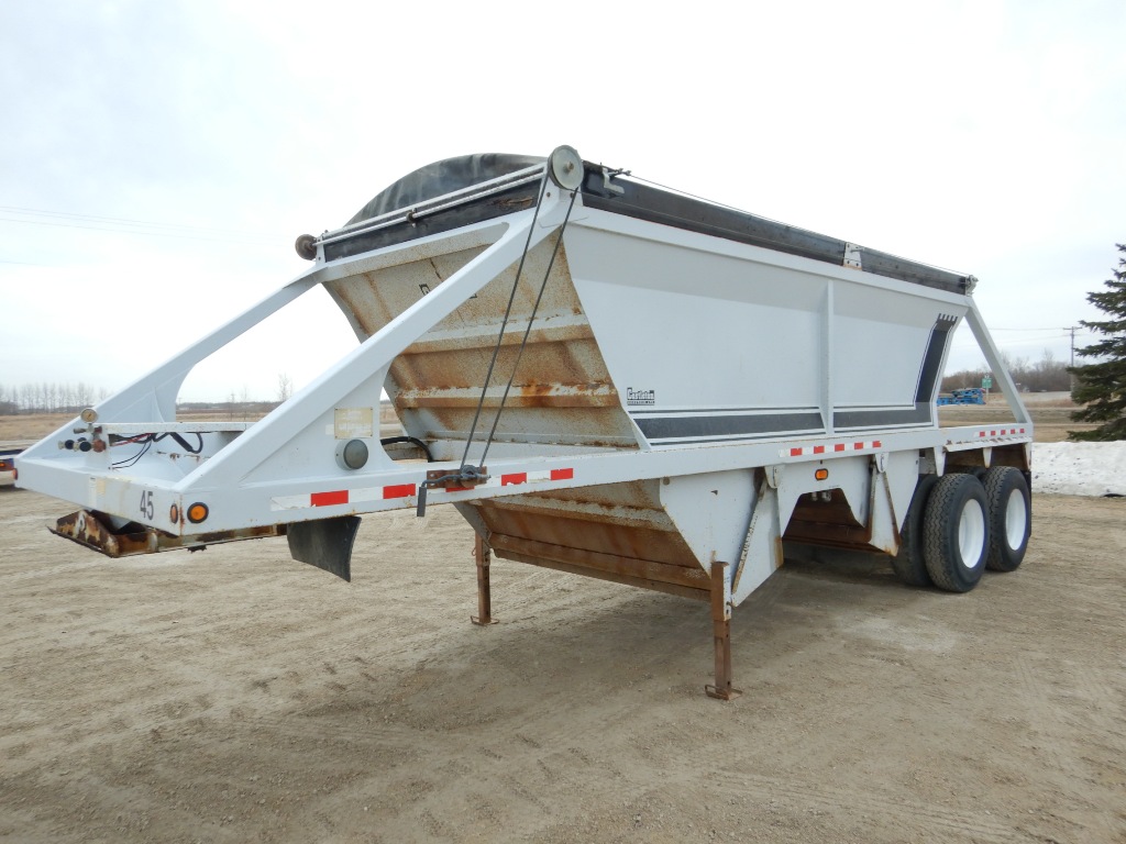 2001 Castleton 30′ Tandem Cross Dump Gravel Trailer (#45) - Little ...