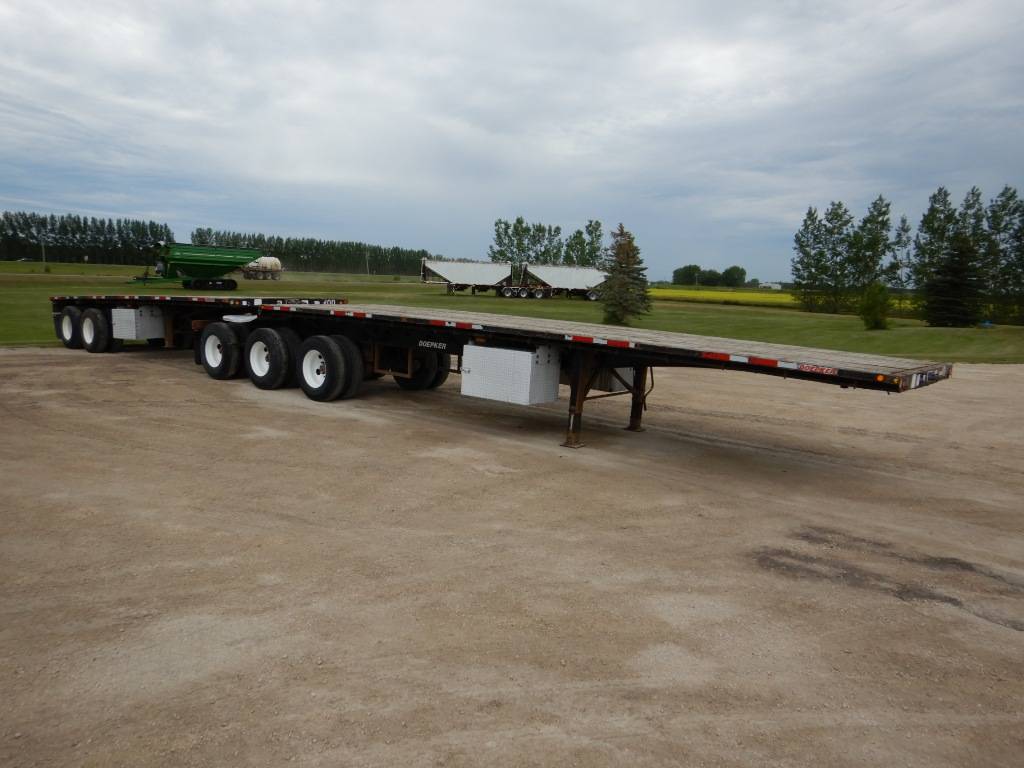 2005 Doepker Super-B Flat deck Trailer (#401 #400) - Little League ...