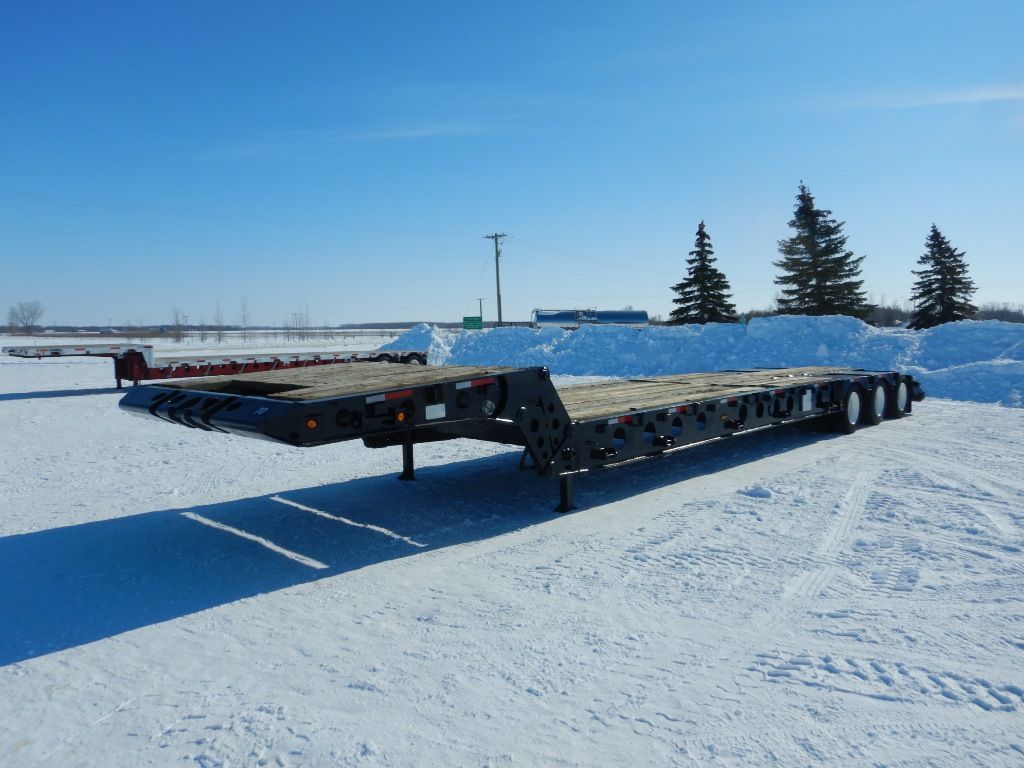 2009 K-Line 55tonne Tridem Scissor Neck Lowbed Trailer (#70) - Little ...