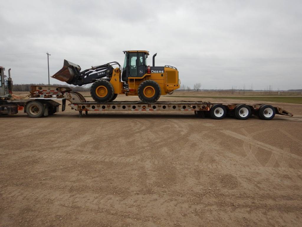 2005 K-Line 50ton Tridem Single Drop Lowbed Trailer - Little League ...