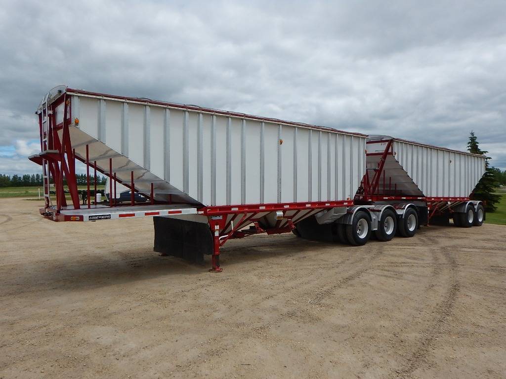 2008 Lode King Super-B Grain Hopper Trailer (#A57 #B57) - Little League ...