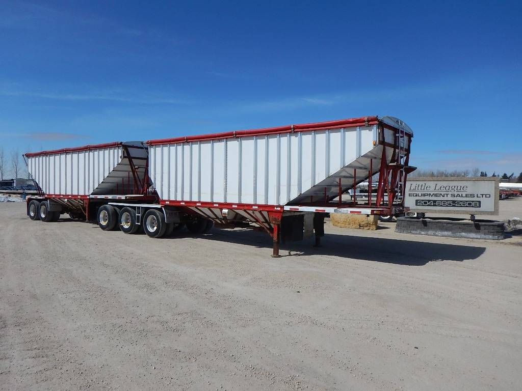2005 Lode King Super-B Aluminum Grain Hopper Trailer (#373) - Little ...
