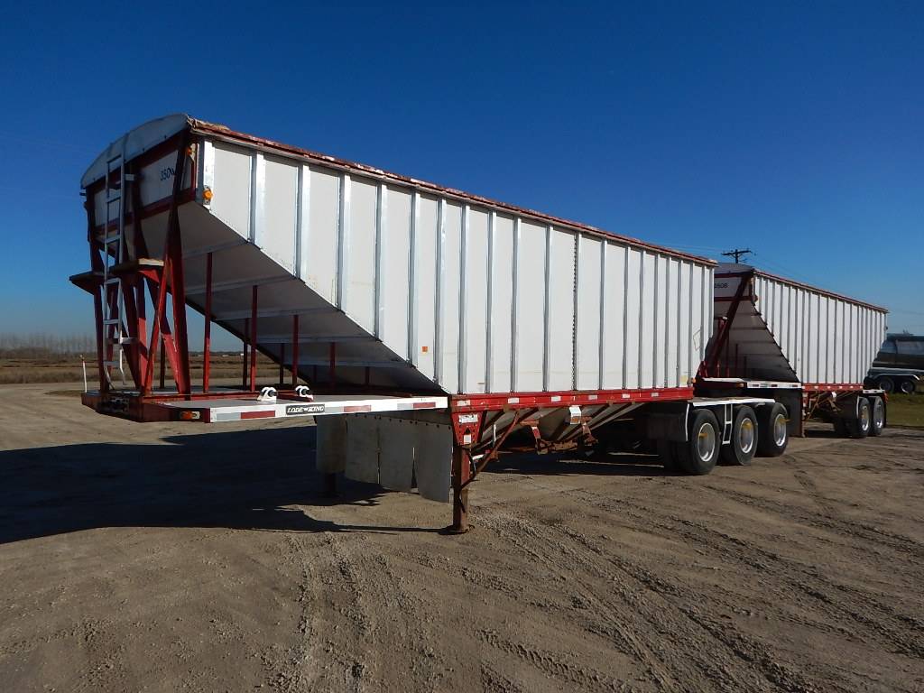 2005 Lode King Super-B Aluminum Grain Hopper Trailer (#350) - Little ...