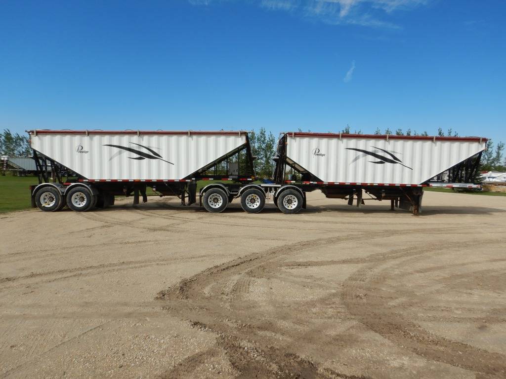 2010 Lode King Super-B Grain Hopper Trailers (#900 #901) - Little ...