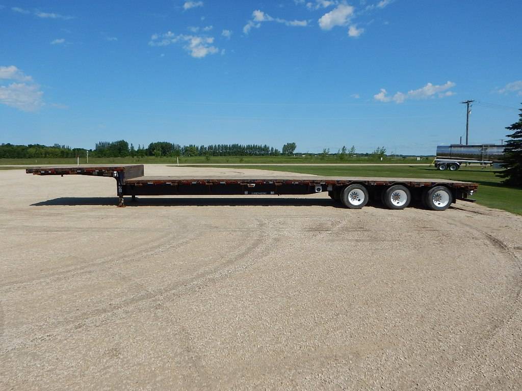 2008 Lode King 53' Tridem Step deck Trailer - Little League Equipment Sales