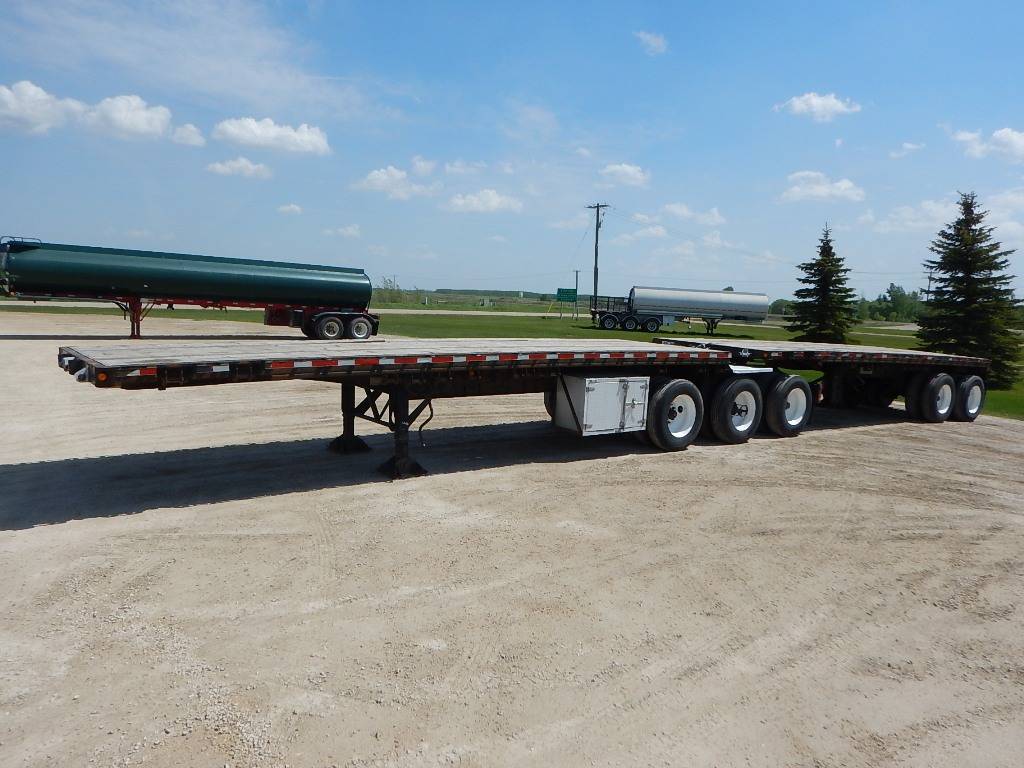 2006 Manac Super-B Flat deck Trailer (#BT0607 #BT0608) - Little League ...