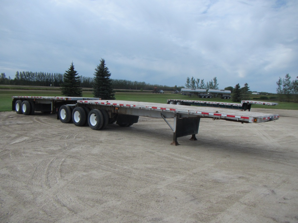 1997 Manac Super-B Flat deck Trailer (#292 #293) - Little League ...