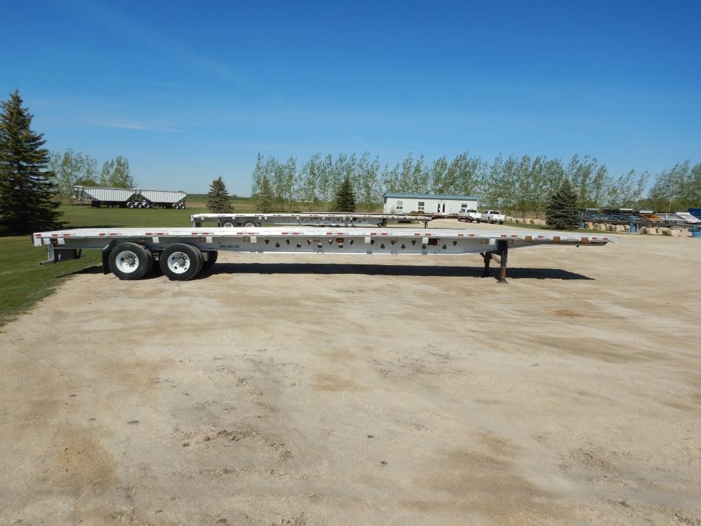 2014 Manac 53 Tandem Aluminum Flat deck Trailer (#103) - Little League ...