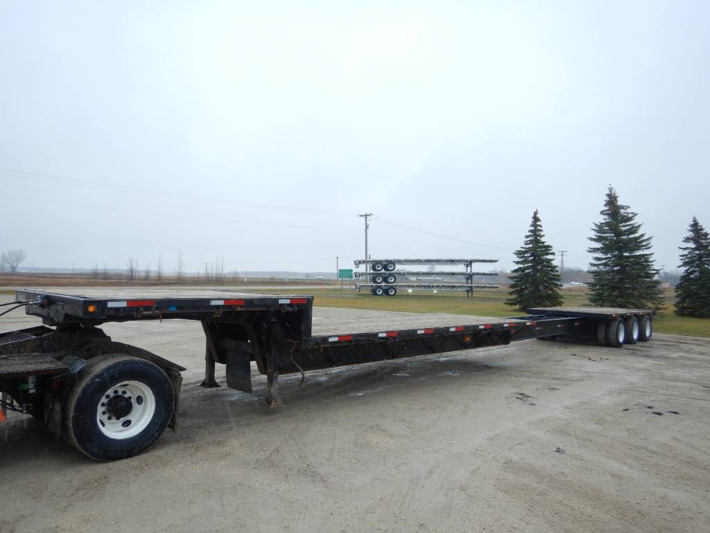1999 Manac 48′-65′ Tridem Trombone Step Deck Trailer (#48TT52) - Little ...