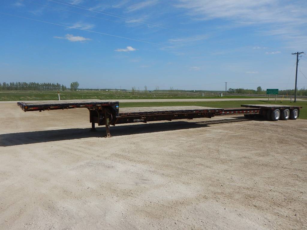1998 Max Atlas 49'-66' Tridem Trombone Step deck Trailer - Little ...