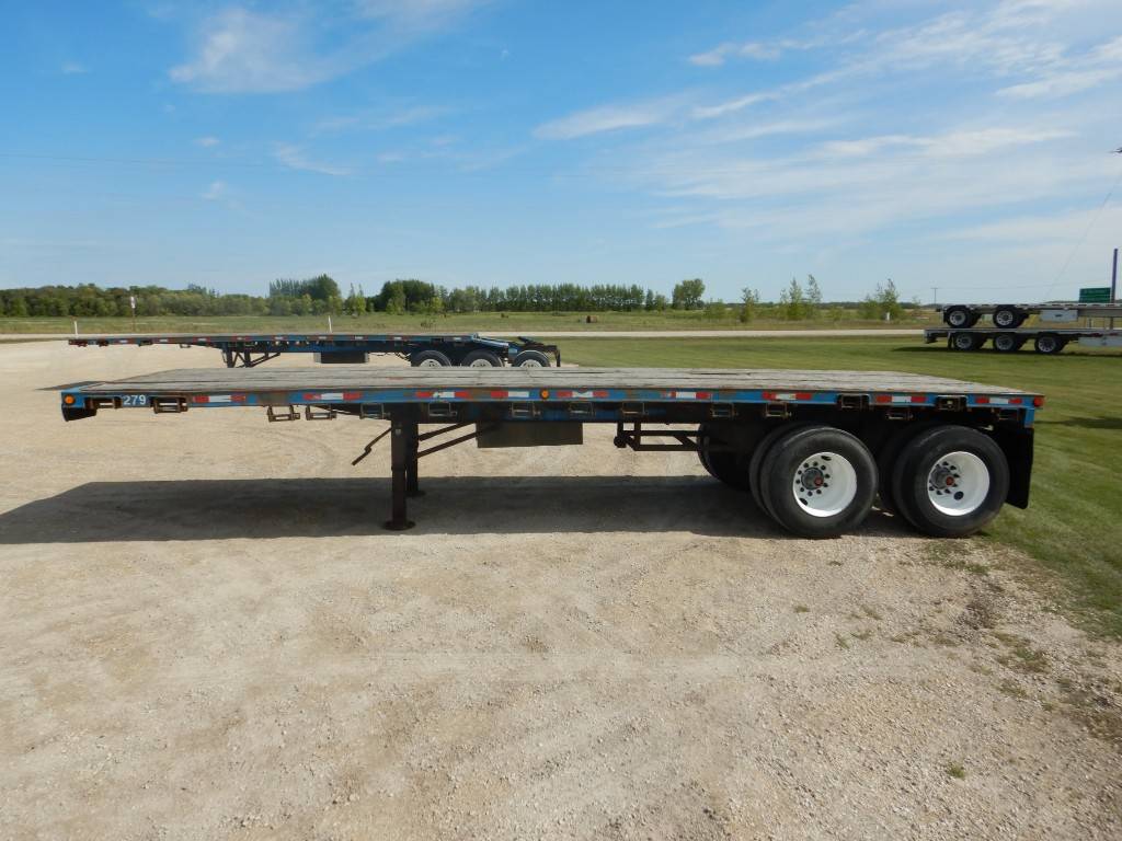 1989 Peerless 28' Tandem Flat deck Trailer (#279) - Little League ...