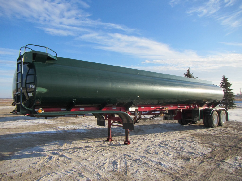 1997 Polar Tandem Aluminum Tanker Trailer, (#B96) - Little League ...