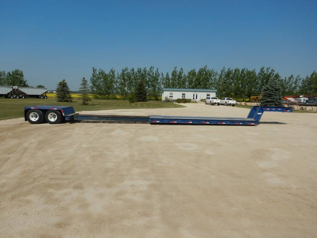 1968 Rogers 45'-63' Tandem Double Drop Trombone Trailer (#606) - Little ...