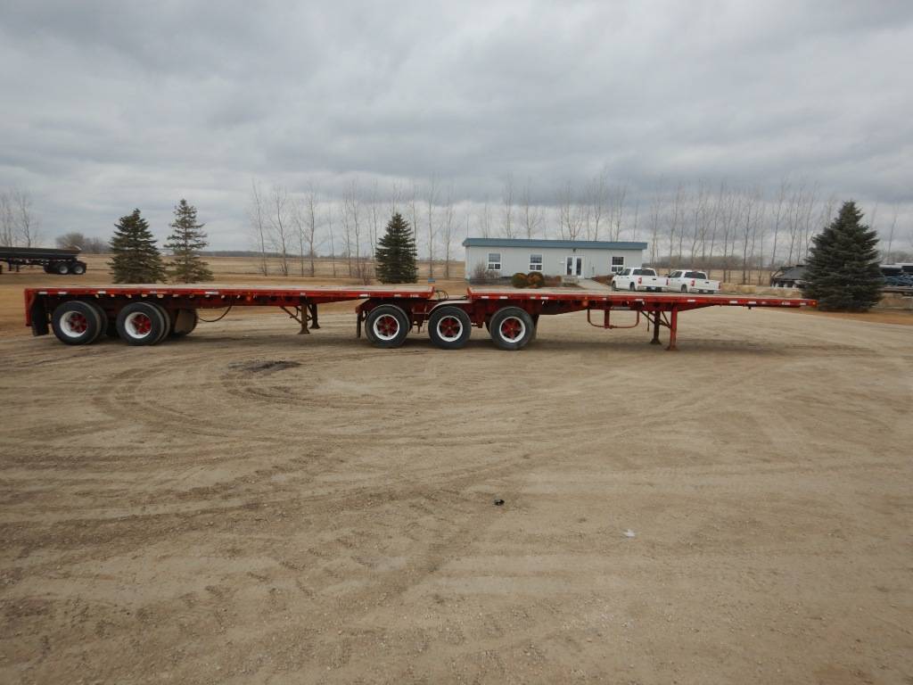 1992 Rotec Super-B Flat deck Trailer (#419A & #419B) - Little League ...