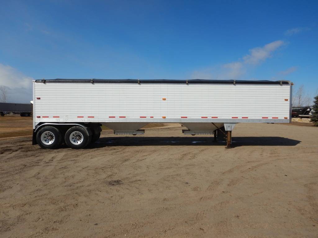 2007 Timpte 38' Tandem Aluminum Grain Hopper Trailer - Little League ...