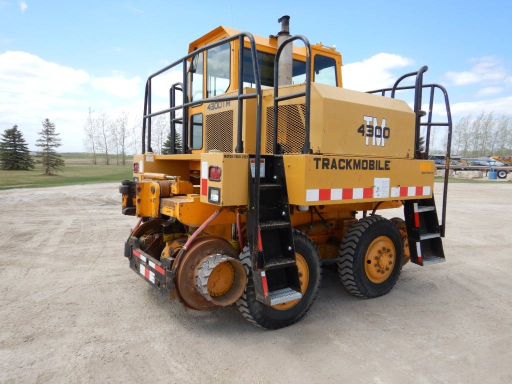 1984 Trackmobile 4300TM Rail Car Mover - Little League Equipment Sales