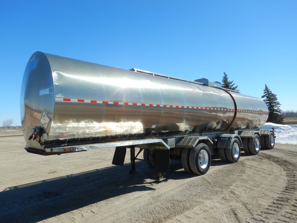 1995 Tremcar Quad Axle Stainless Tank Trailer (#03) - Little League ...