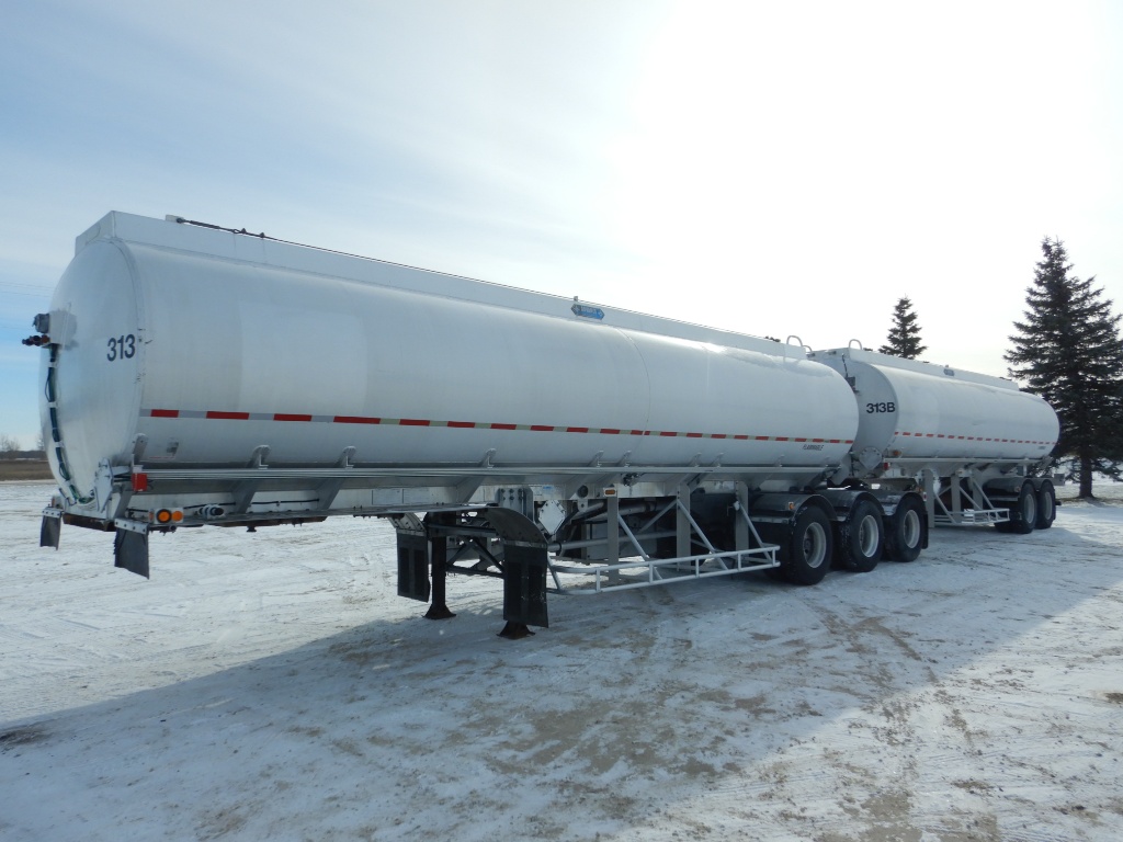 2000 Advance Super-B Aluminum Tanker Trailer (#313 #313B) - Little ...