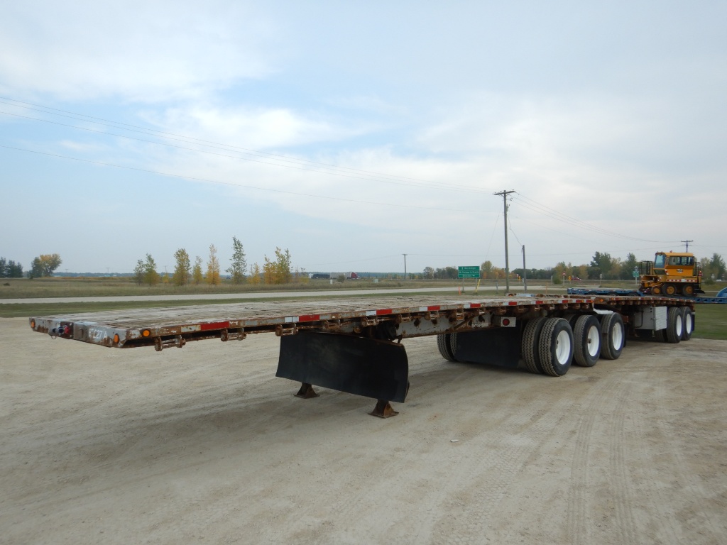 2007 Doepker 32/28FT Super-B Flat Deck Trailers (#BT227A/B) - Little ...