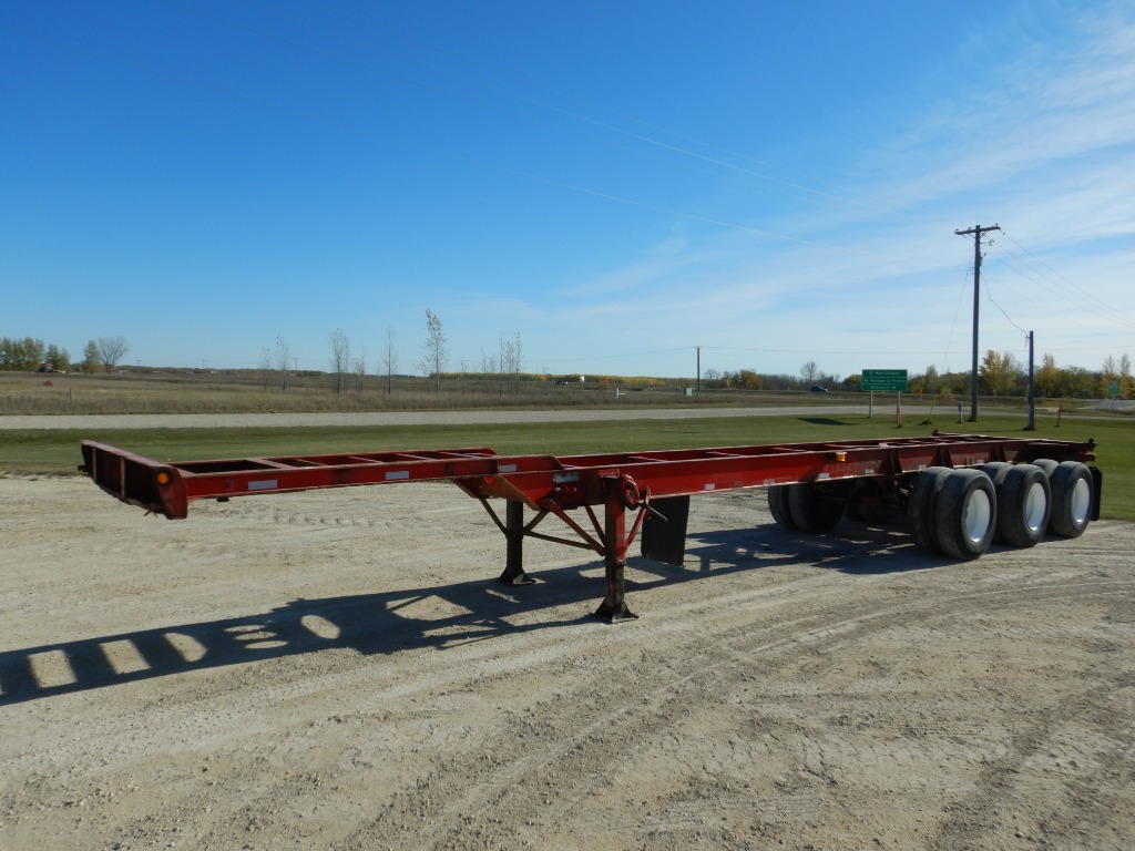 2000 Lode King 40FT Tridem Container Chassis Trailer (#3020) - Little ...