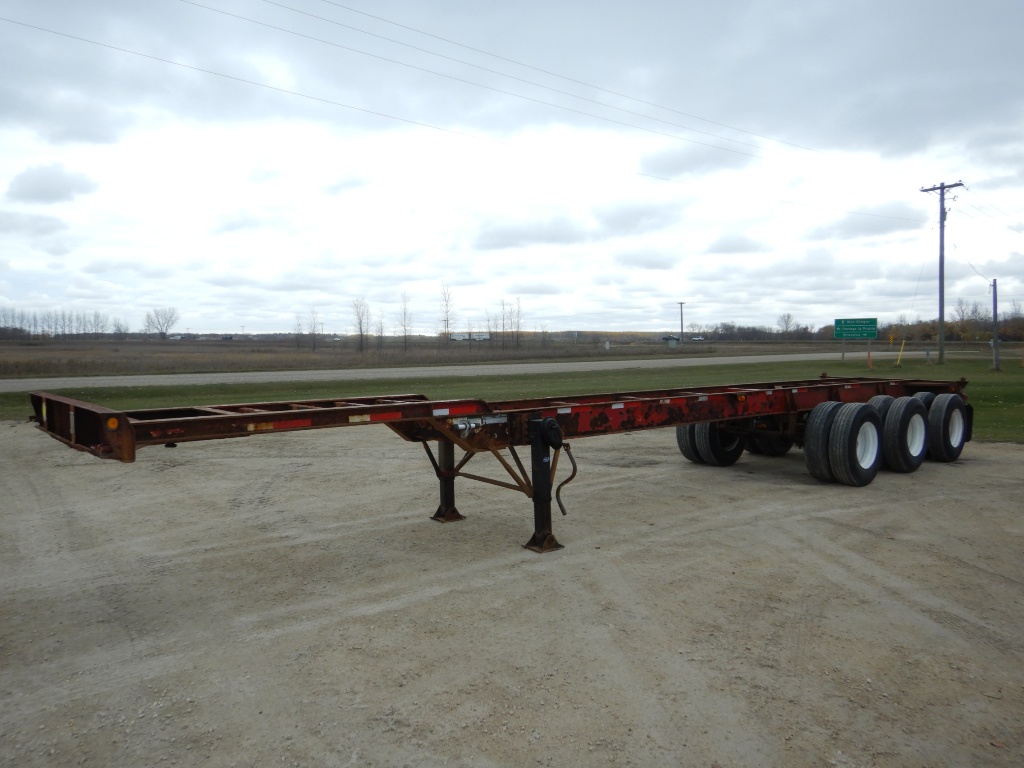 2001 Lode King 40FT Tridem Container Chassis Trailer (#3030) - Little ...