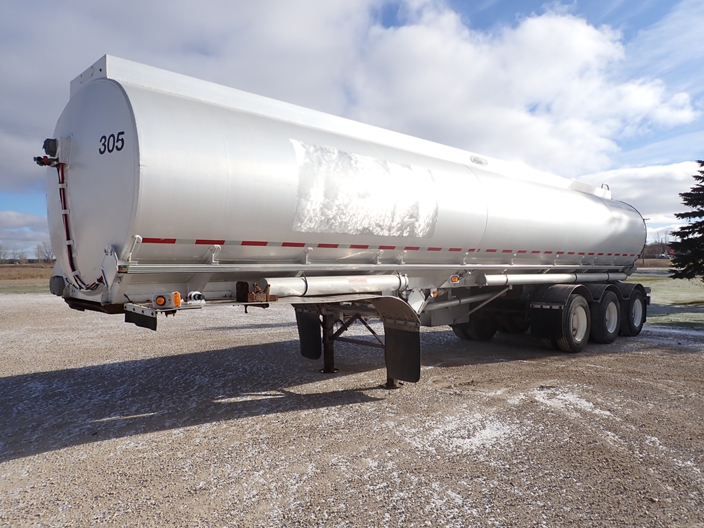 1994 Advance 40FT Tridem DOT 406 Aluminum Tanker Trailer (#305) SOLD ...